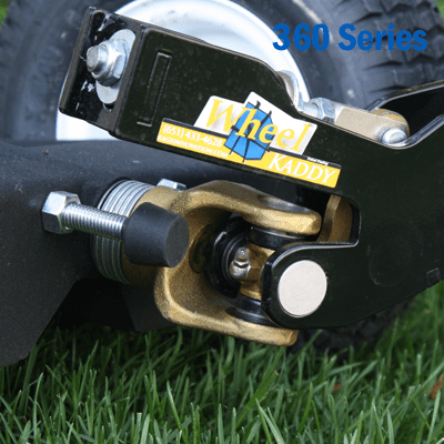 Commercial Walk Behind Mower Sulky | Wheel Kaddy 500 Series Sulky