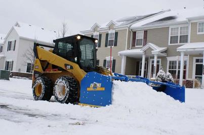 Commercial Snow Removal Equipment | Snow Plow Pusher | Skidsteer
